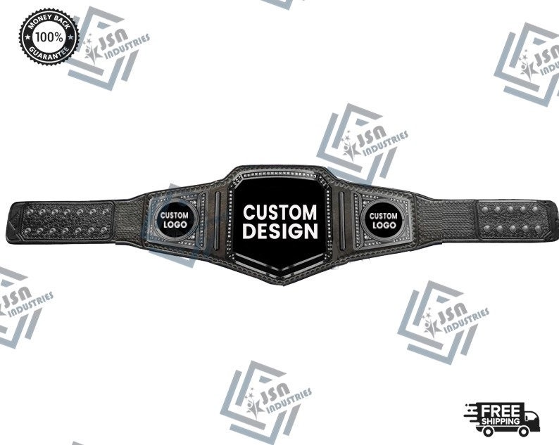 Custom Made Championship Title Belt: 2MM/4MM Brass Plates, Real Leather ...