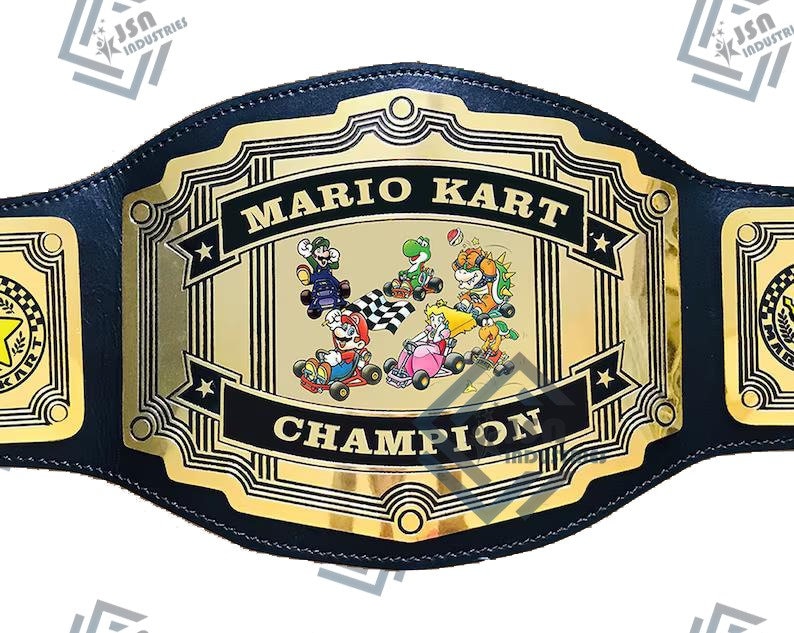 Mario Kart Title Belt Legendary Characters and Models Mario Kart ...