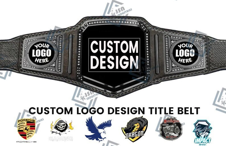 Custom Made Championship Title Belt: 2MM/4MM Brass Plates, Real Leather ...