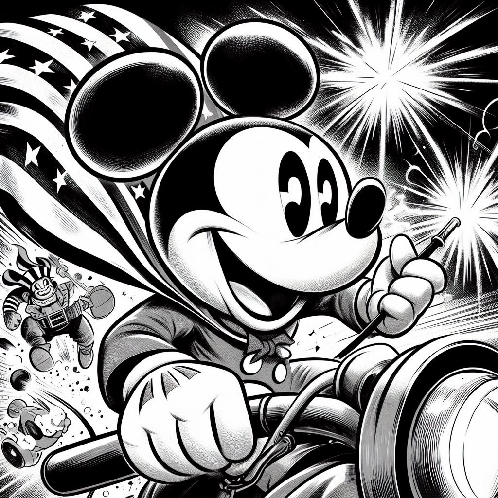 Mickey Mouse Black and White Pack Digital Download - Etsy