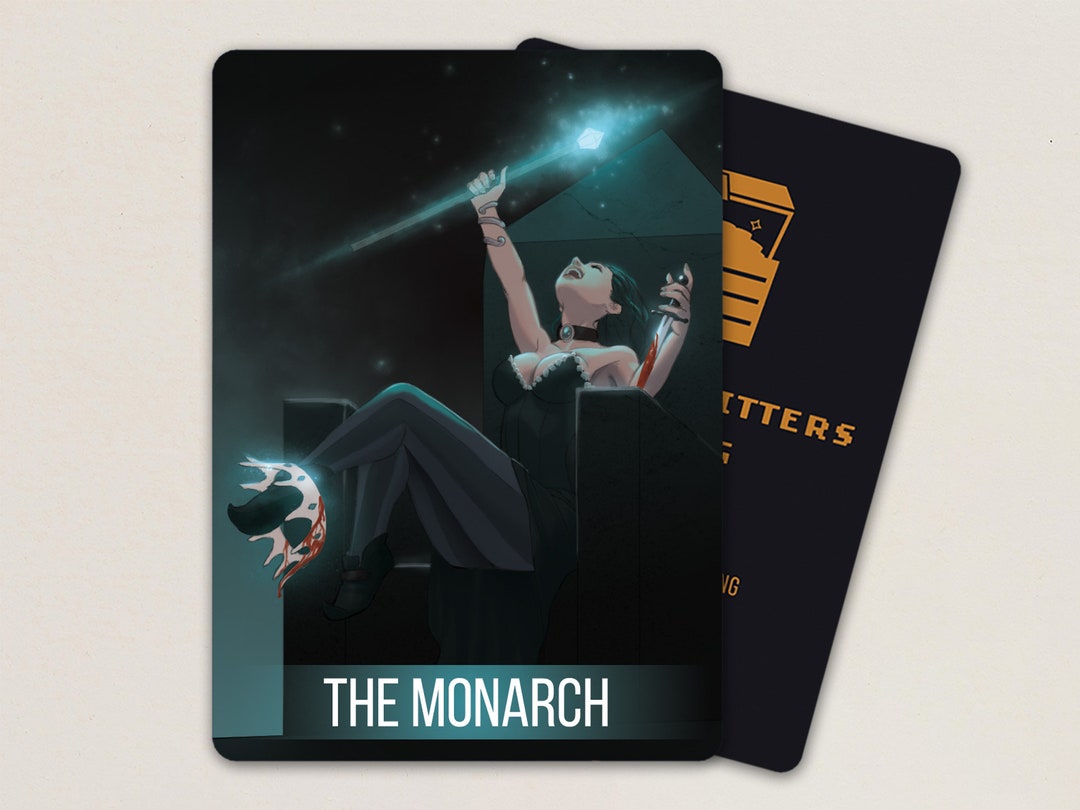 Monarch Token for Tcgs - Full Art - Anime Girl - Non-ai Art - MON01 - Etsy