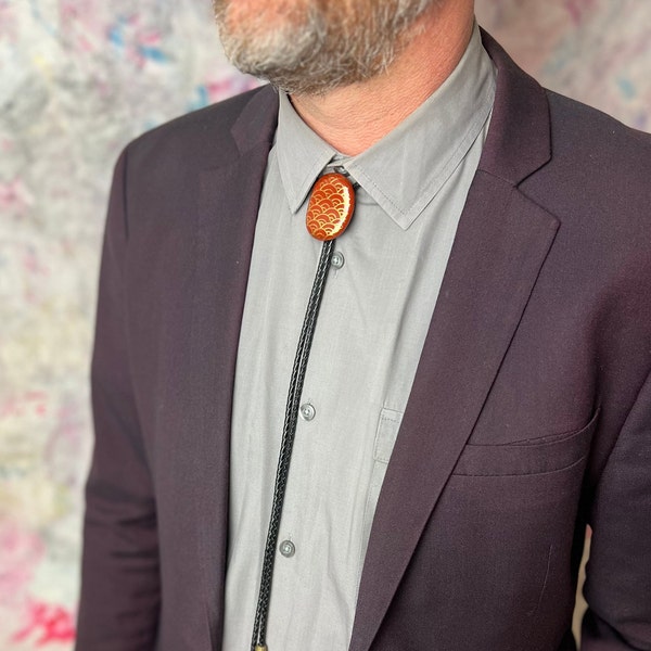 Gold Bolo Tie - Etsy