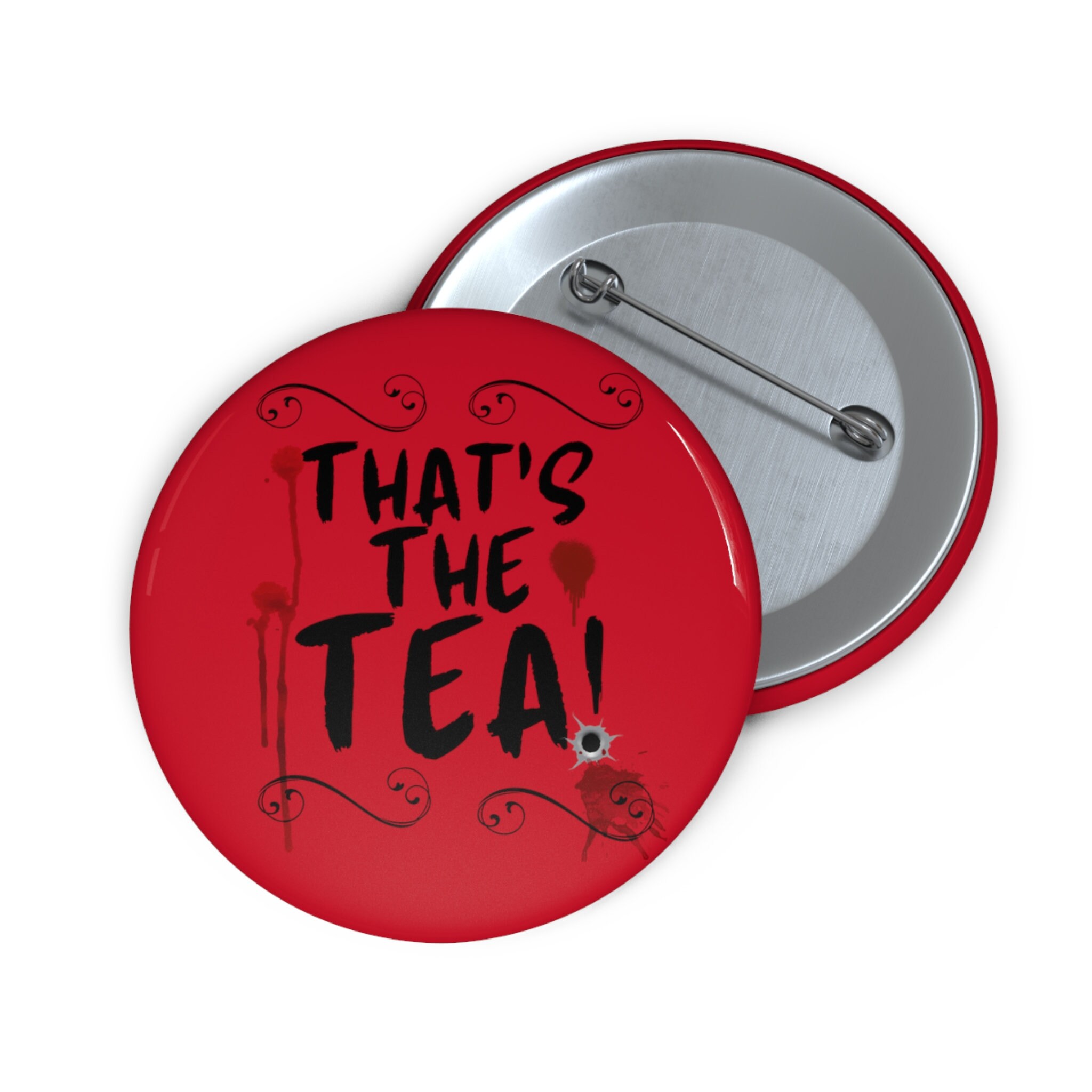 That's the Tea Alastor Hazbin Hotel Inspired Buttons - Etsy