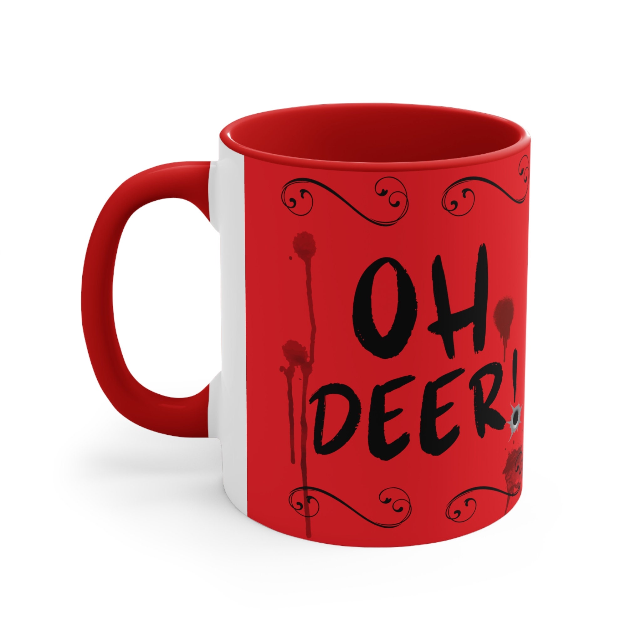 Oh Deer Alastor Hazbin Hotel inspired Accent Coffee Mug, 11oz sold by ...