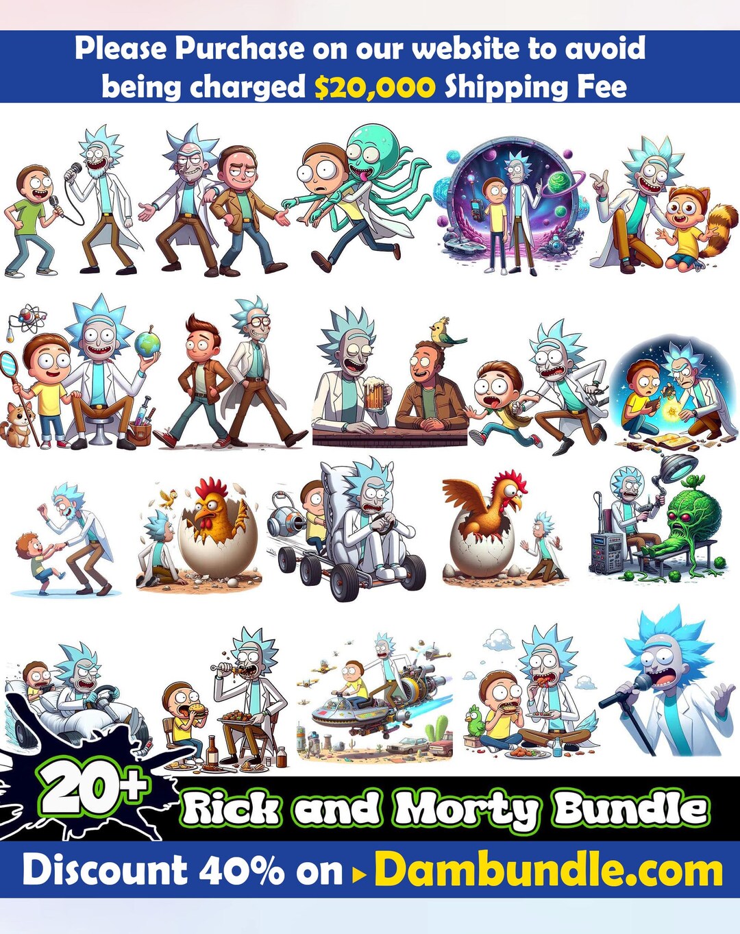 Rick and Morty Bundle, Rick and Morty Png, Rick and Morty Png, Rick and ...