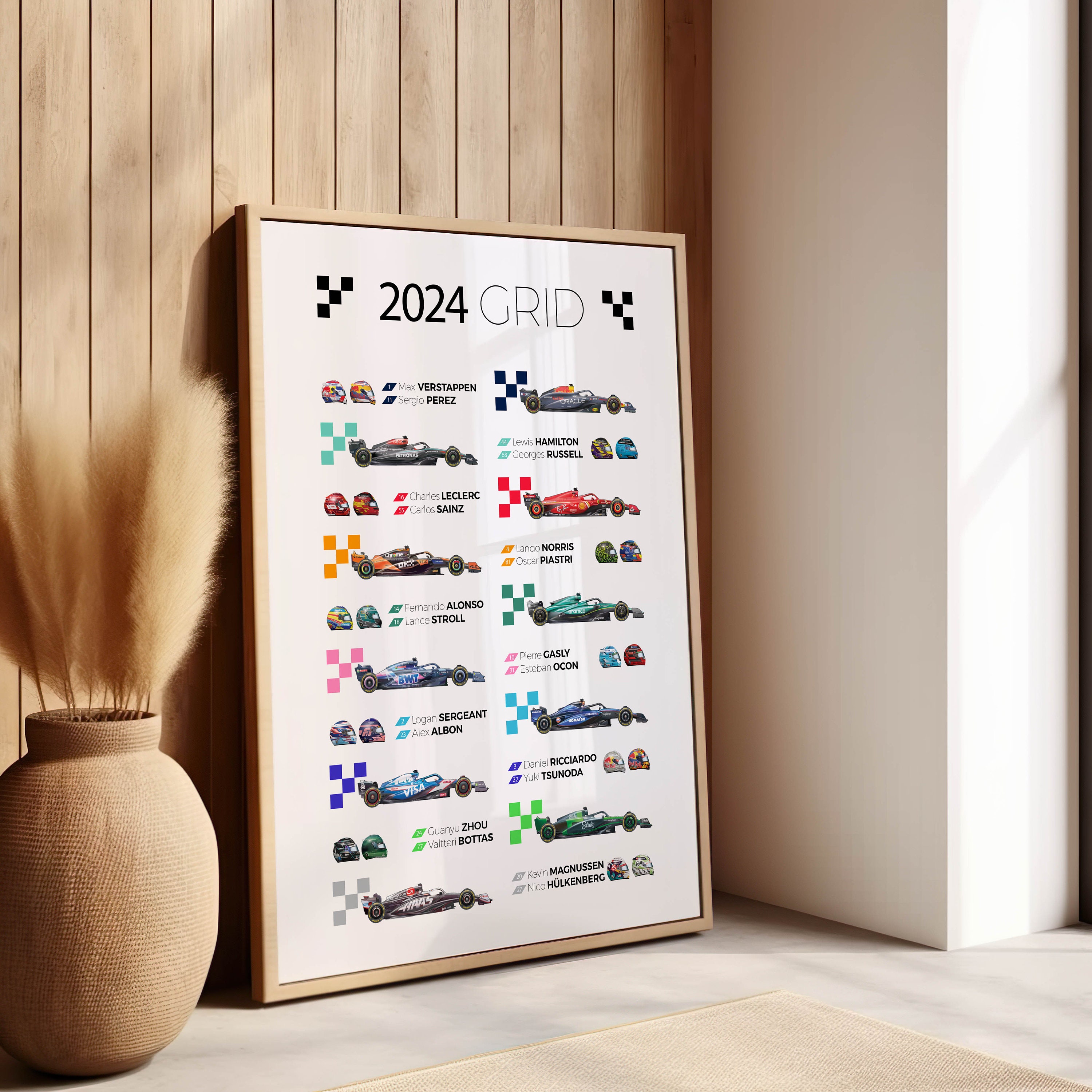 F1 2024 Grid / Digital Format / Instant Download JPG - Etsy