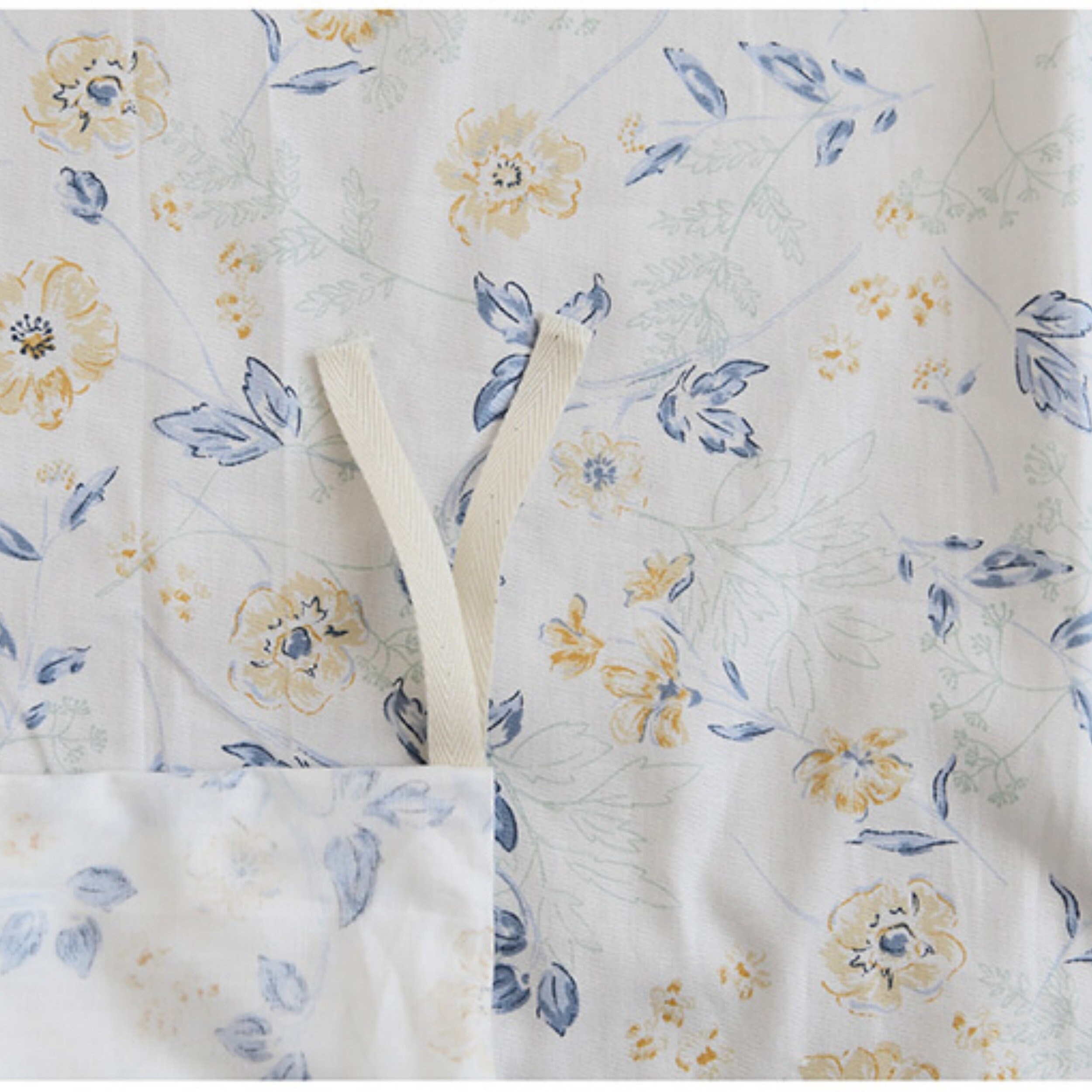White Floral Duvet Cover, Multi-choice Duvet Cover, Sing/double/queen ...
