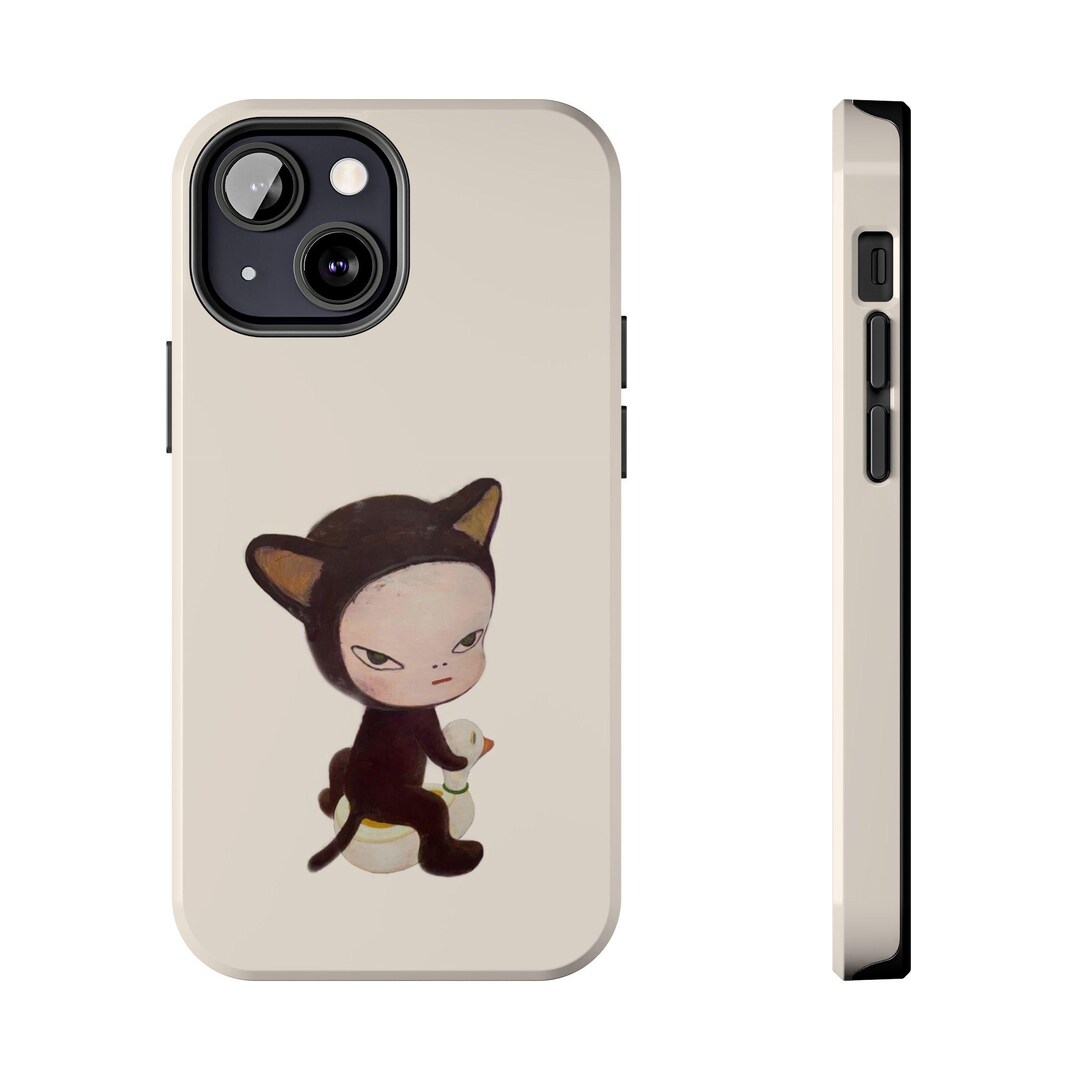 DURABLE Yoshitomo Nara - Harmless Kitty | Aesthetic Phone Case - Etsy