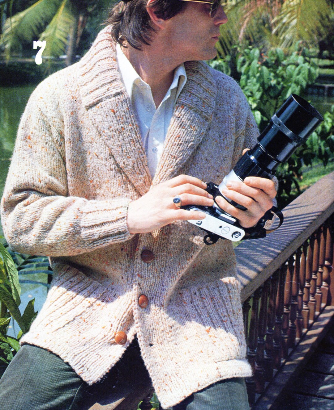 Shawl Collar Cardigan Pockets Bulky Chunky 12 Ply Men Pdf - Etsy