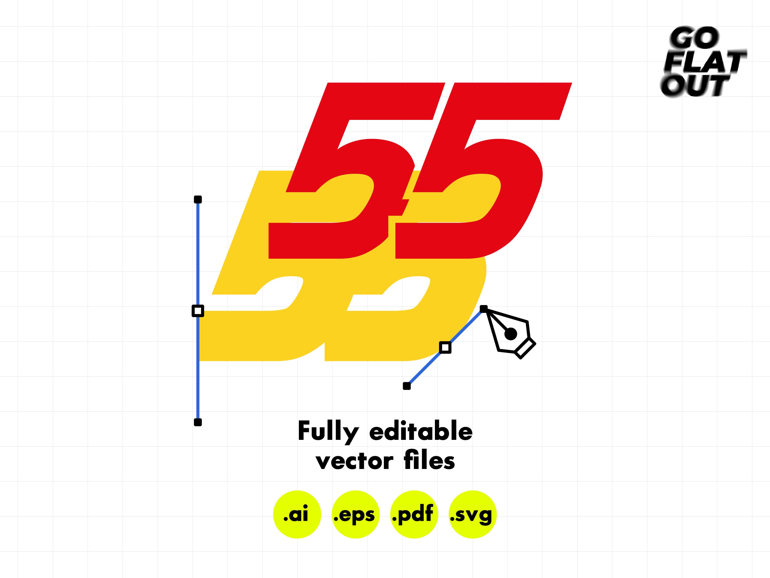 2024 F1 Driver Numbers: Vector Files (digital Download) - Etsy