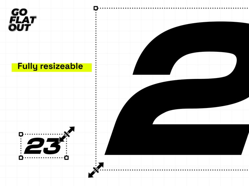 UPDATED 2025 F1 Formula 1 Driver Numbers Instant Digital Download ...