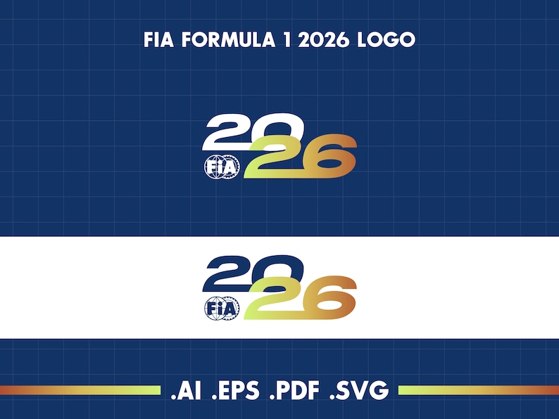 2026 FIA Formula 1 F1 Logo: Vector Files (digital Download) - Etsy