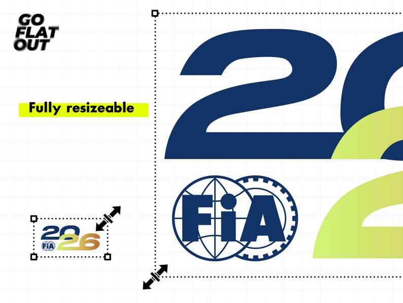 2026 FIA Formula 1 F1 Logo: Vector Files (digital Download) - Etsy