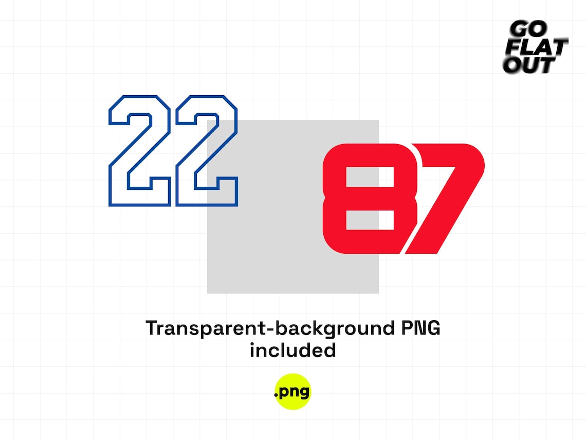 2025 F1 Driver Numbers: Editable Vector Files (ai, Png, Pdf, Svg ...