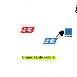 2025 Motogp Rider Number Vector Instant Digital Download - Ai, Pdf, Svg ...