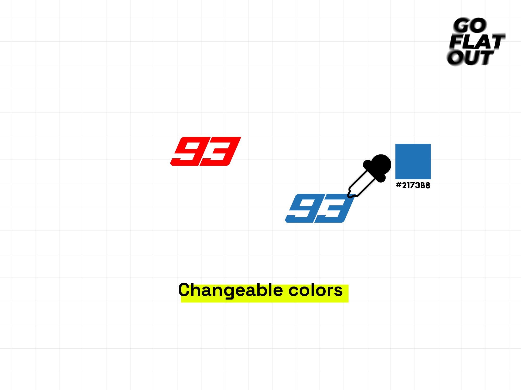 2025 Motogp Rider Number Vector Instant Digital Download - Ai, Pdf, Svg ...