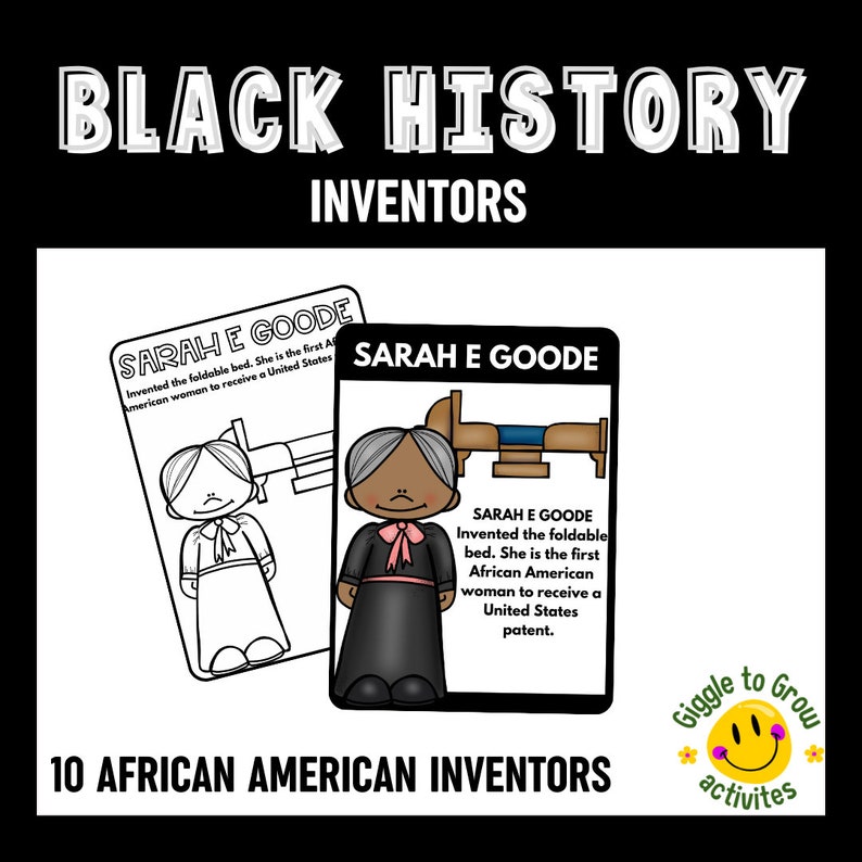African American Inventors - Black History - Etsy