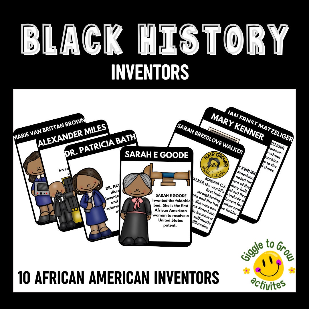 African American Inventors - Black History - Etsy