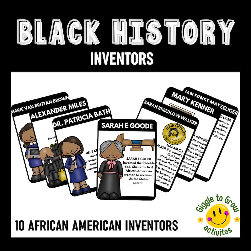 Black History Fact Cards - Etsy