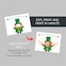 Editable St Patrick's Handprint, St Patricks Photo Art, Lucky Little ...