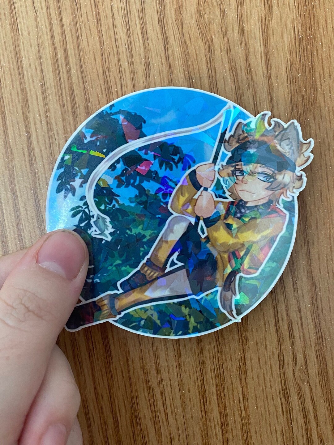 Twisted Wonderland TWST Camp Vargas Ruggie Bucchi Sticker - Etsy