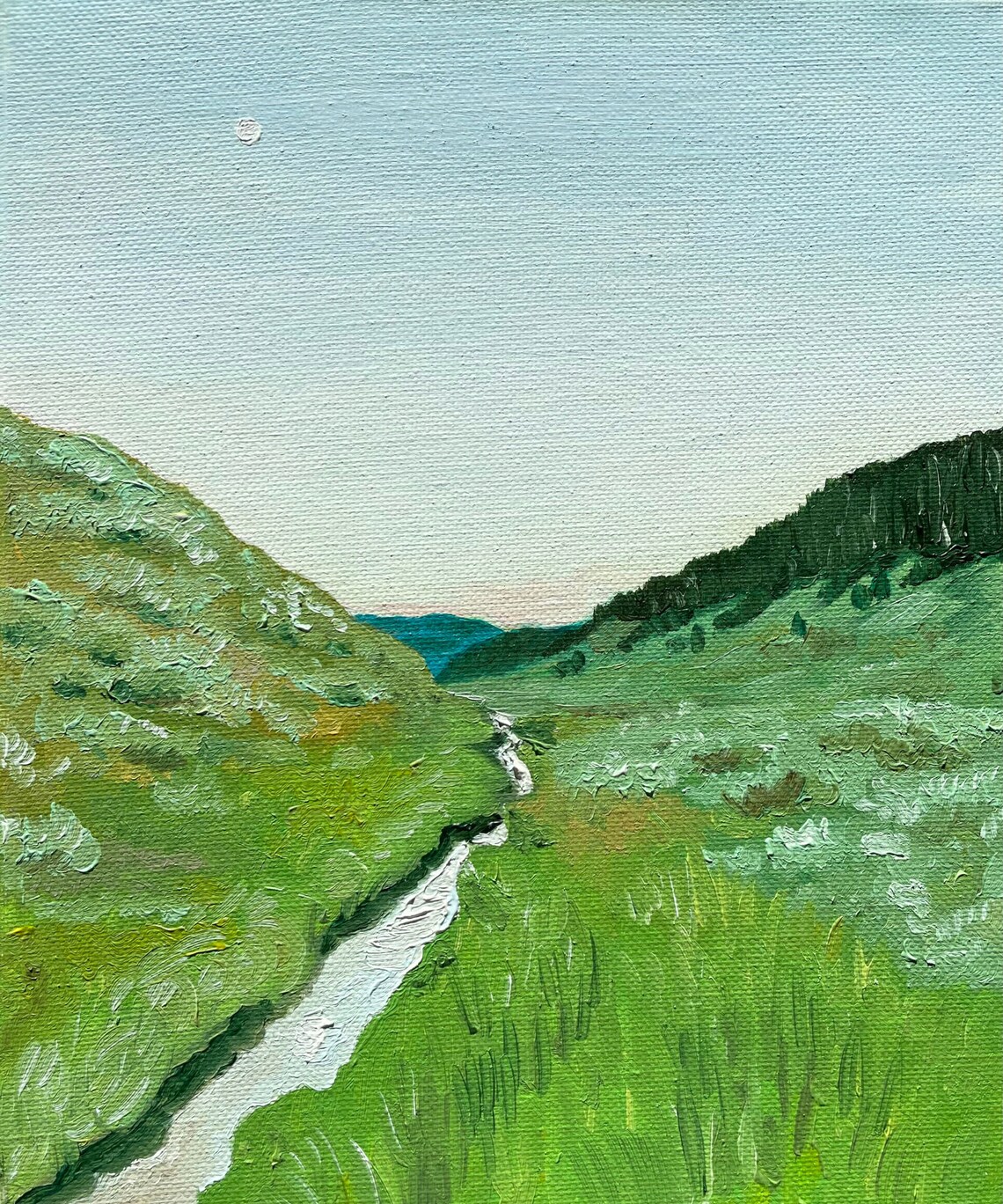 The Valley Stream - Etsy