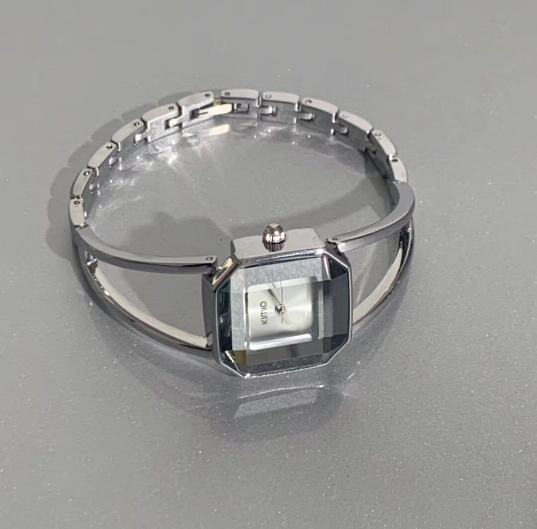 Minimalist Silver Watch, Womans Watch, Luxury Gift for Her, Office ...