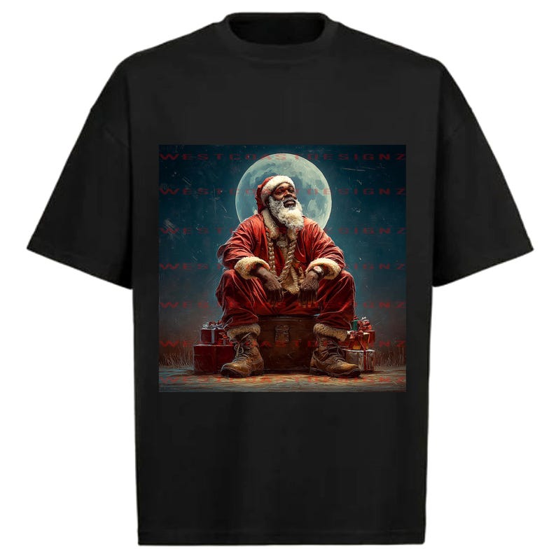 Black Santa 4, African American Santa Claus, Amazing Ai Generated Art ...