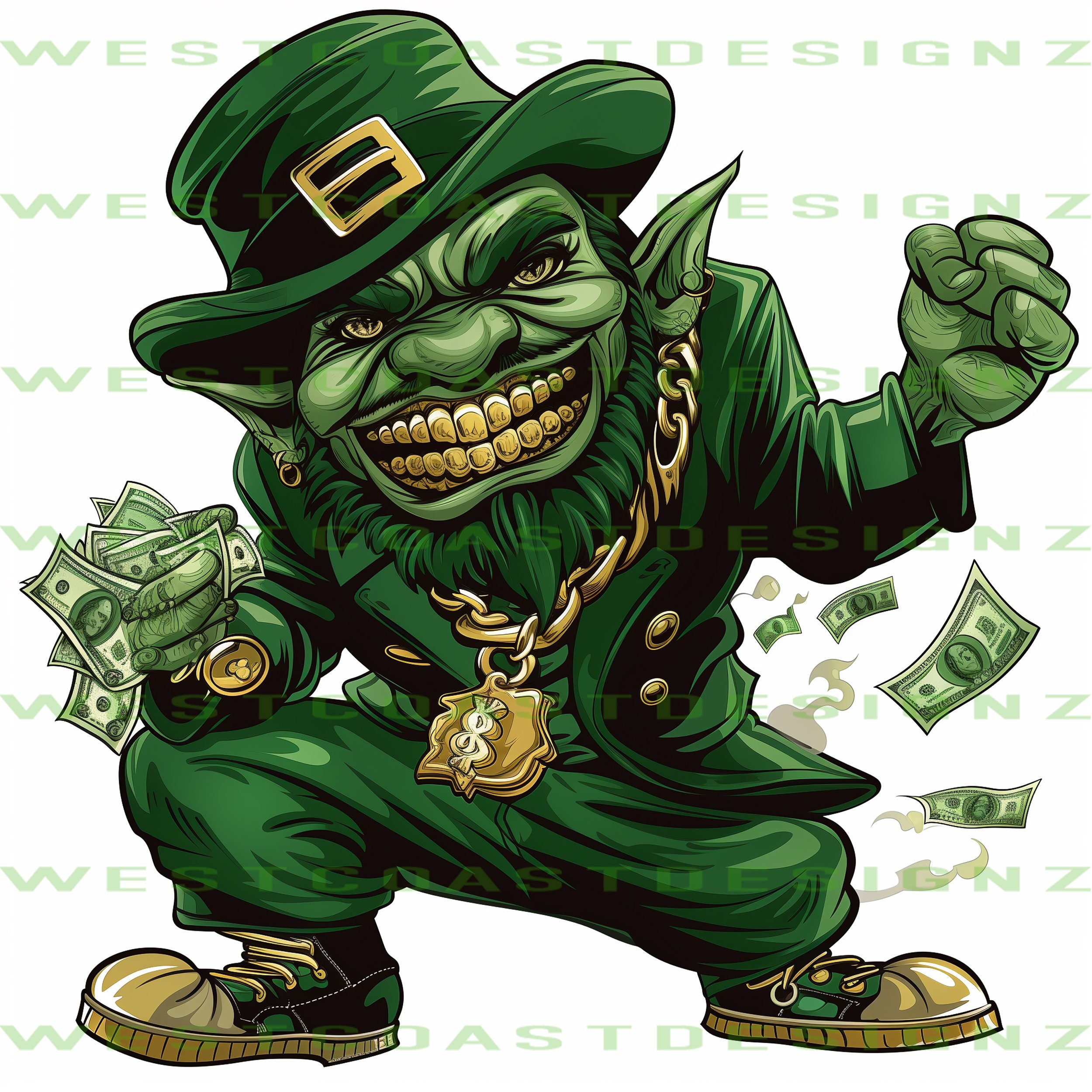 Bout Dat Life Leprechaun 1, St. Patrick's Day, Cash Money Making ...