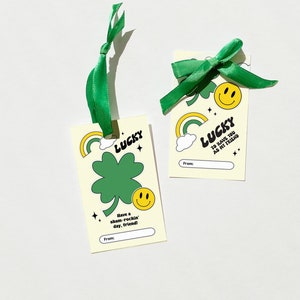 Printable St Patricks Day Gift Tag | Kid's St. Patrick's Day School ...