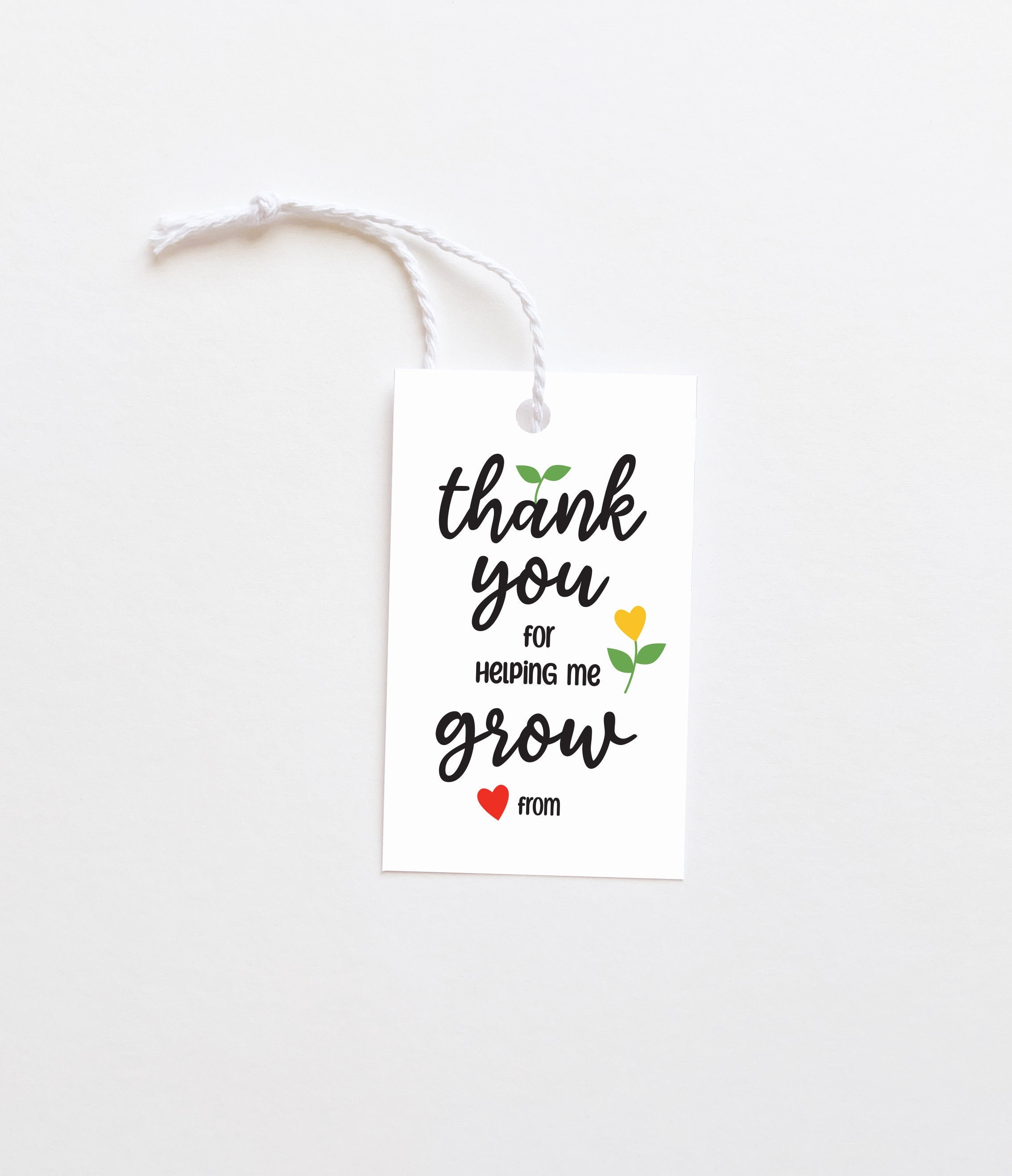 Printable Teacher Appreciation Day Tag | Gift Tags for Teacher ...