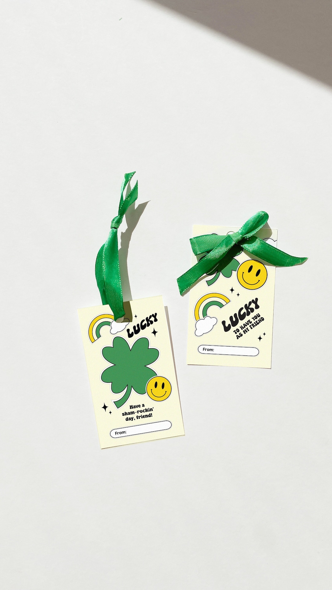 Printable St Patricks Day Gift Tag | Kid's St. Patrick's Day School ...