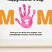 Mother's Day Handprint Art Printable | DIY Personalized Gift for Mom ...