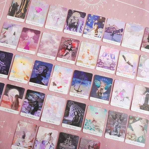 Cartomancy Deck - Etsy