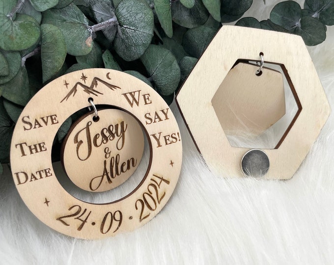 Wedding Save the Date Magnet Invite for Wedding Invitation Magnet Save ...