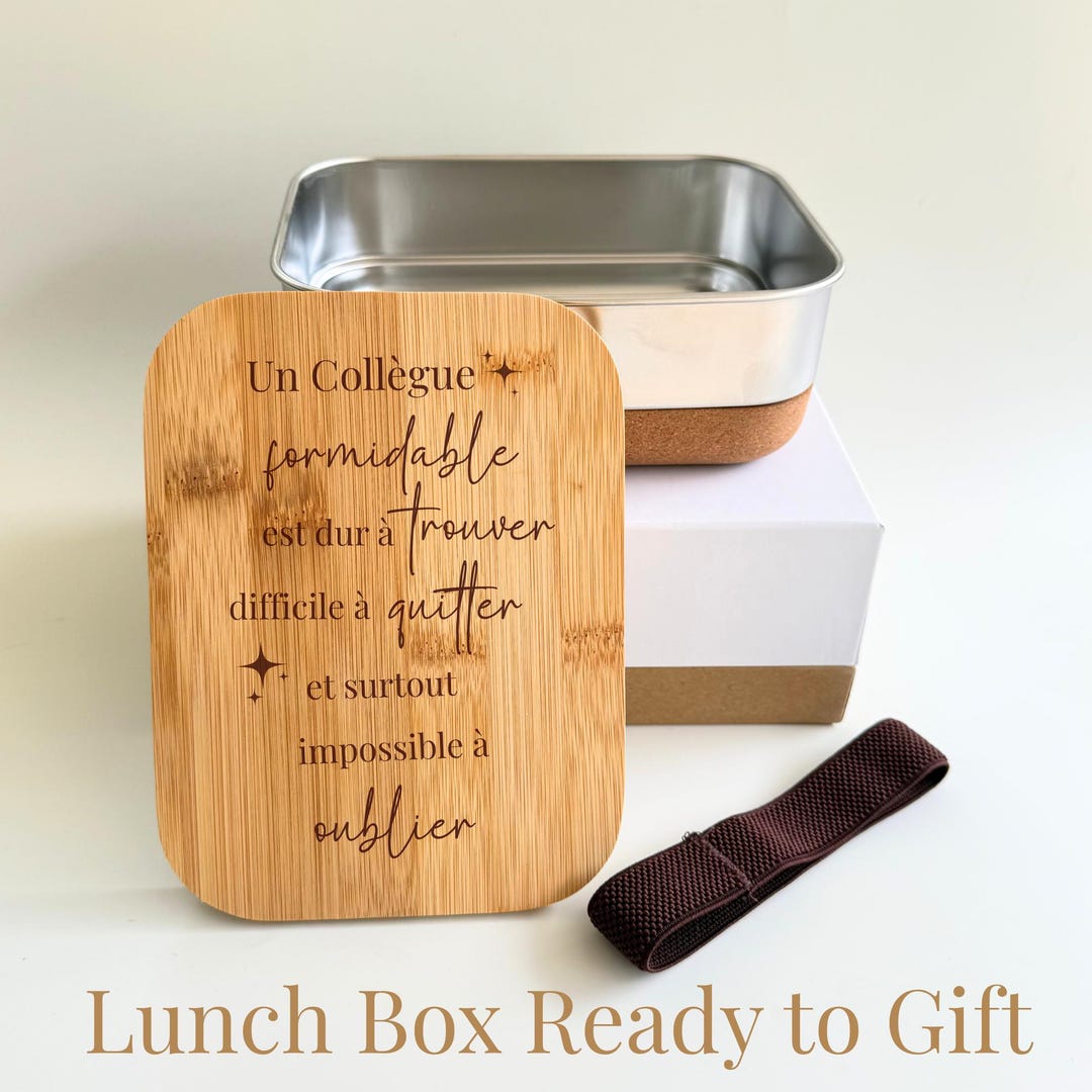 Personalized Lunchbox Coworker Gift Idea Lunch Container Stainless ...