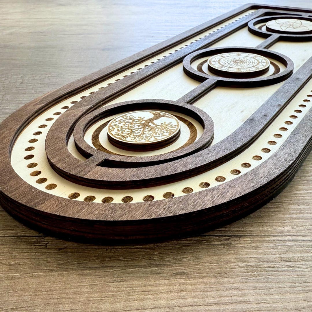 Wood Mala Design Board Mala Making Tool for Meditation Bead Organizer ...