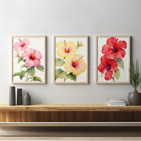 Print of Hibiscus - Etsy