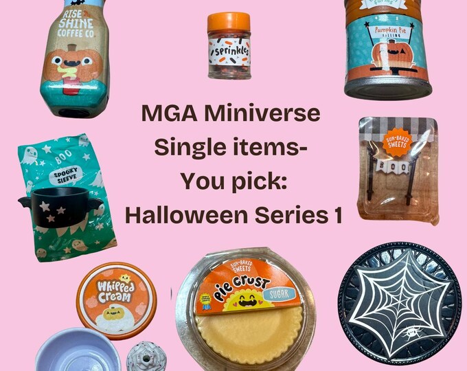 MGA Miniverse Halloween Extra Supplies for Remixes- Single Items! - Etsy