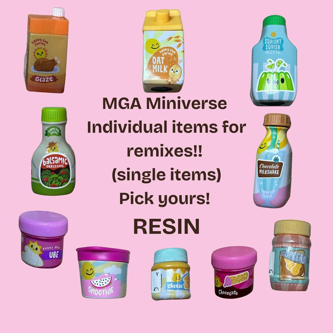 MGA Miniverse Extra Supplies for Remixes- Single Items - Etsy