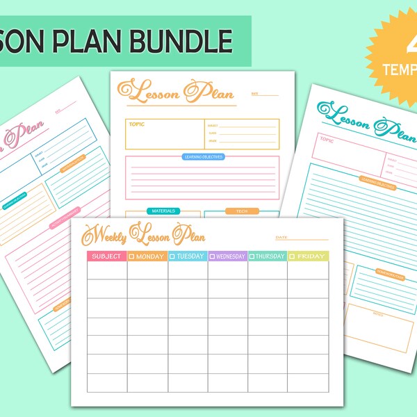 Lesson Plans - Etsy