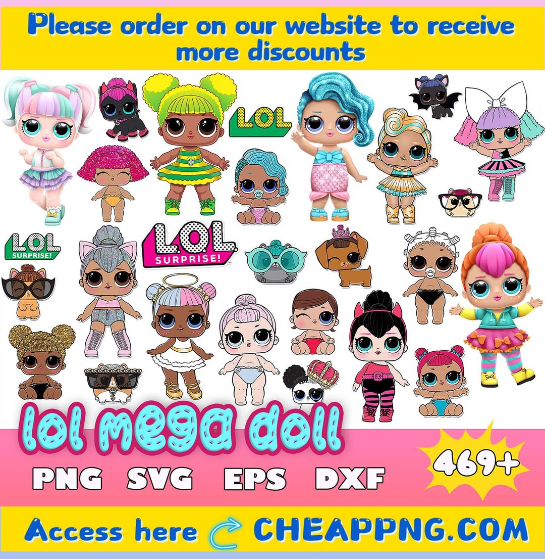 Baby Dolls Bundle Svg, Baby Dolls Svg Dxf Eps Png, Cricut, for Cricut ...