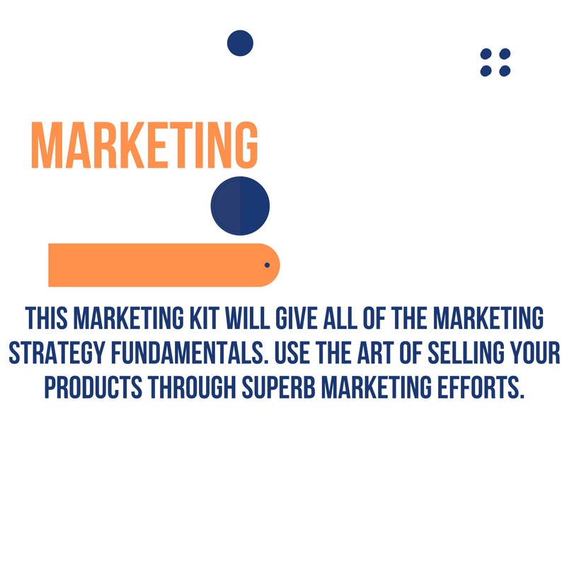 Marketing Kit for Start-up, Marketing Kit for Solopreneur, Marketing ...