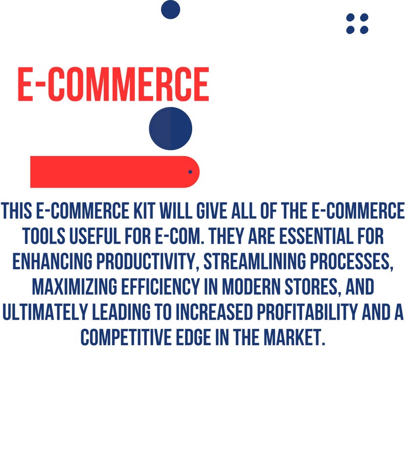 Ecommerce Understanding in Business Kit, Ecommerce for Online ...