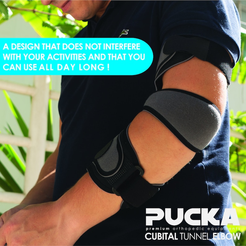 Elbow Brace Cubital Tunnel Syndrome Adjustable Elbow Splint Arm Ulnar ...