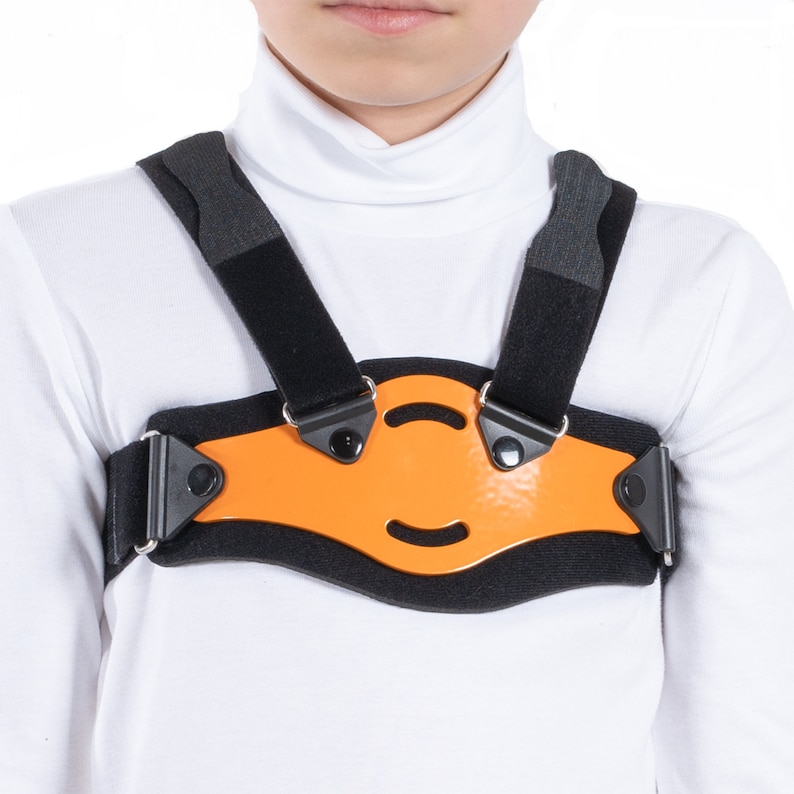 Pectus Carinatum Brace With Adjustable Straps Pigeon Chest Corset Adult ...