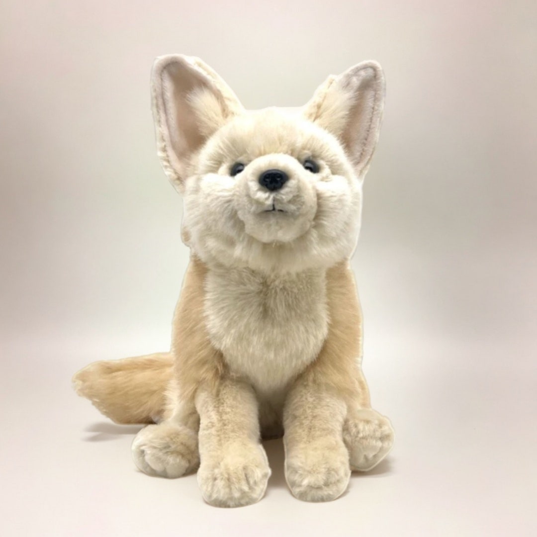 Fennec/desert Fox Plushie Cute Fox Plushies, Realistic Plush Animals ...