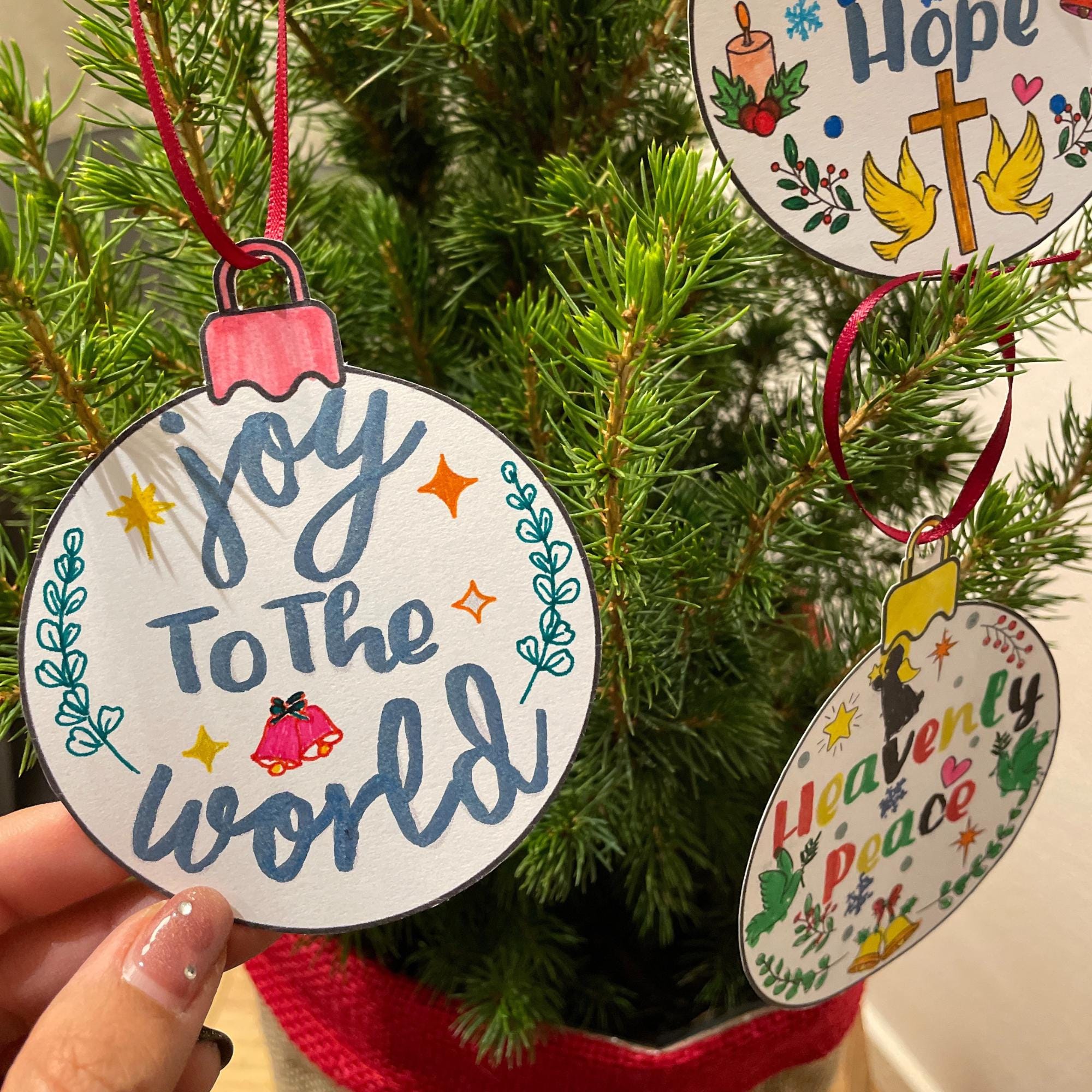 Christmas Handwritten Worksheet, Advent Activity, Letter Tracing ...