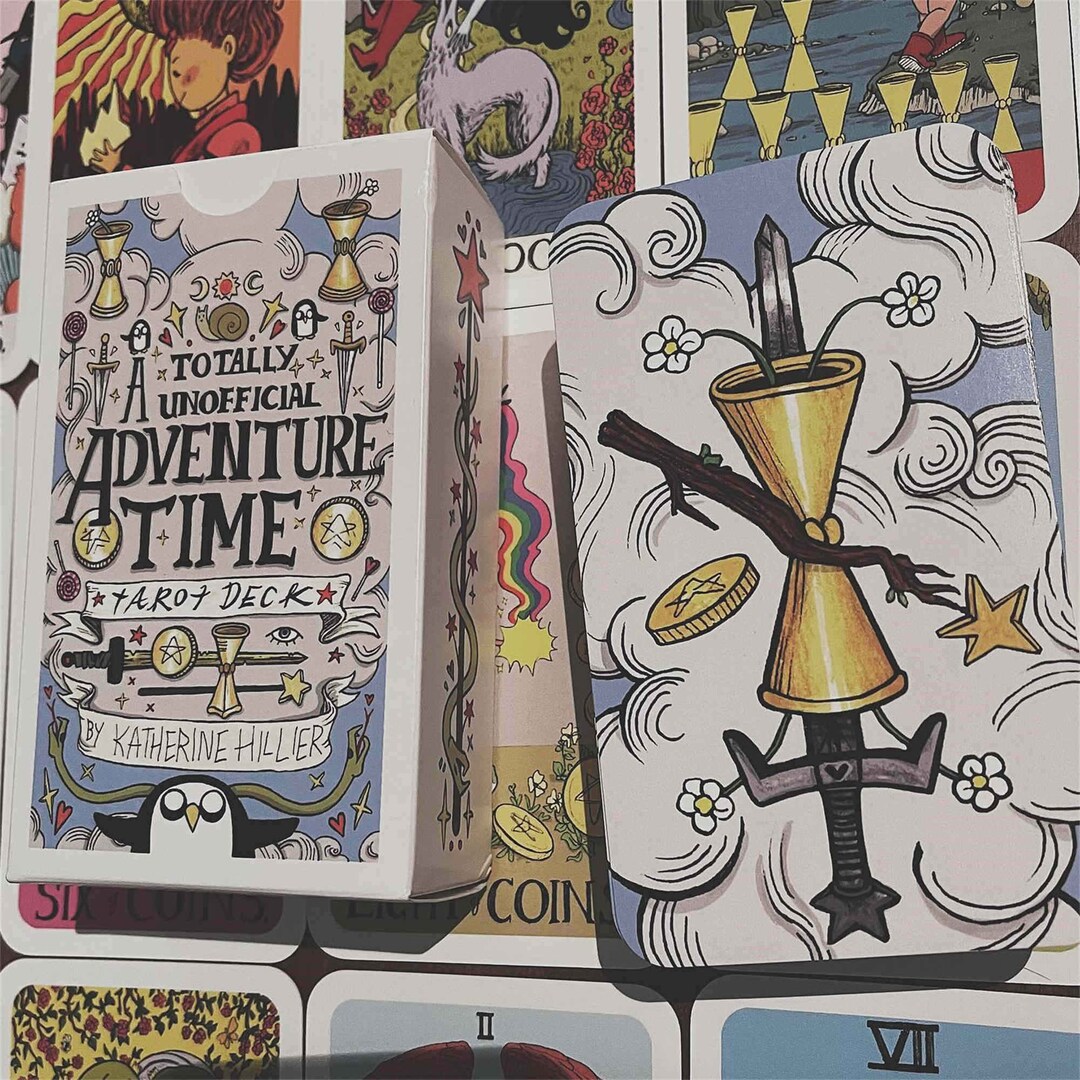 Adventure Time Tarot Cards, Tarot Cards, Psychic Divination, Tarot Card ...