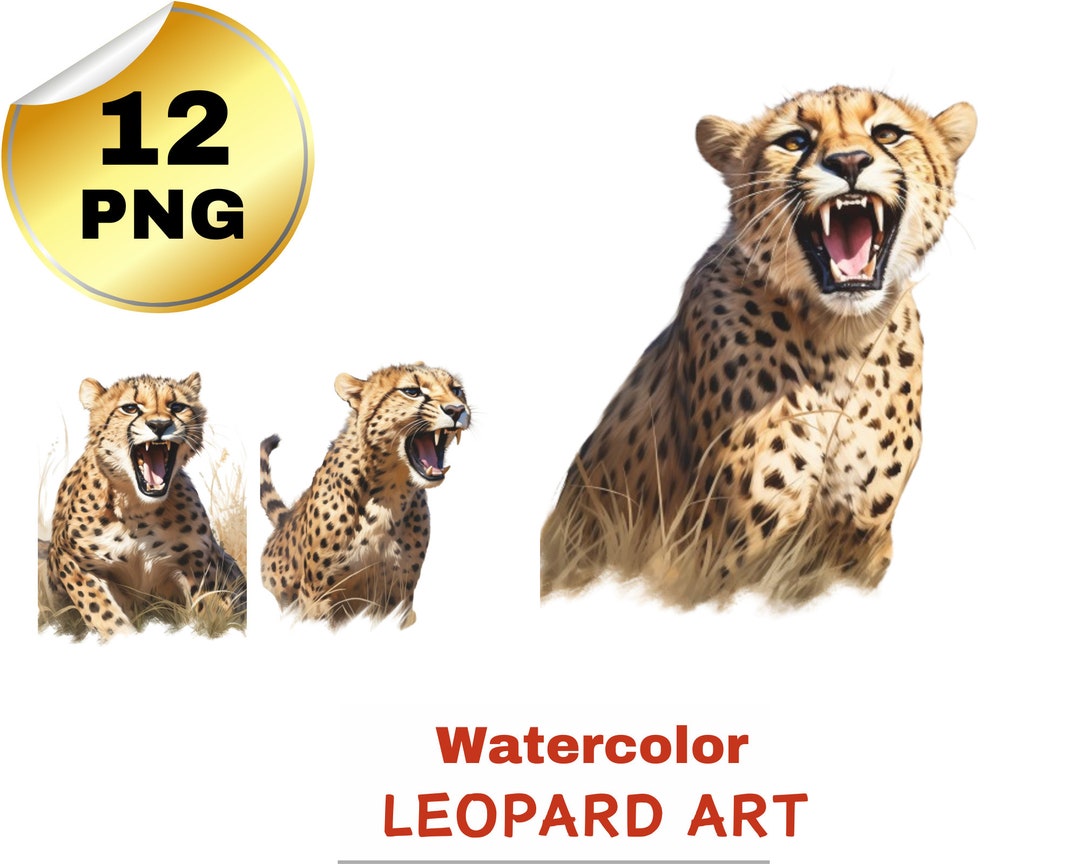 Cheetah Svg Bundle, Set of 12 Cheetah Svgs, Cheetah Svg Cut Files ...